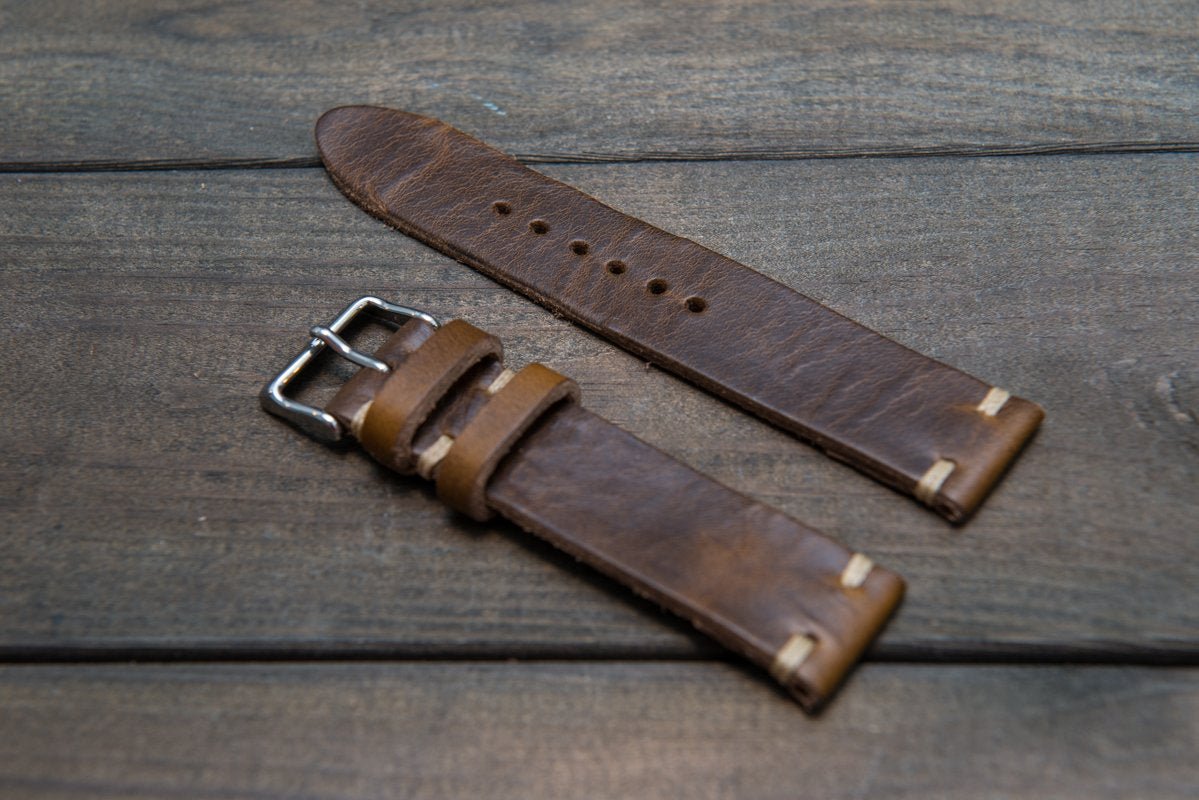2 leather loops model, 10 mm - 26 mm
