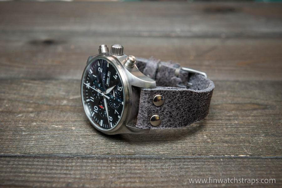 Pilot / Aviator watch strap model. – finwatchstraps
