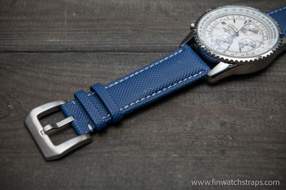 Sailcloth Canvas watch strap, waterproof watch band